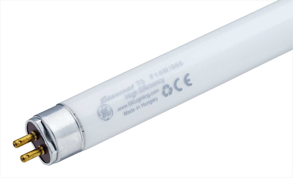 14W Fluorescent Tube LongLast F14W/T5/840/LL 549mm - GE - my ...